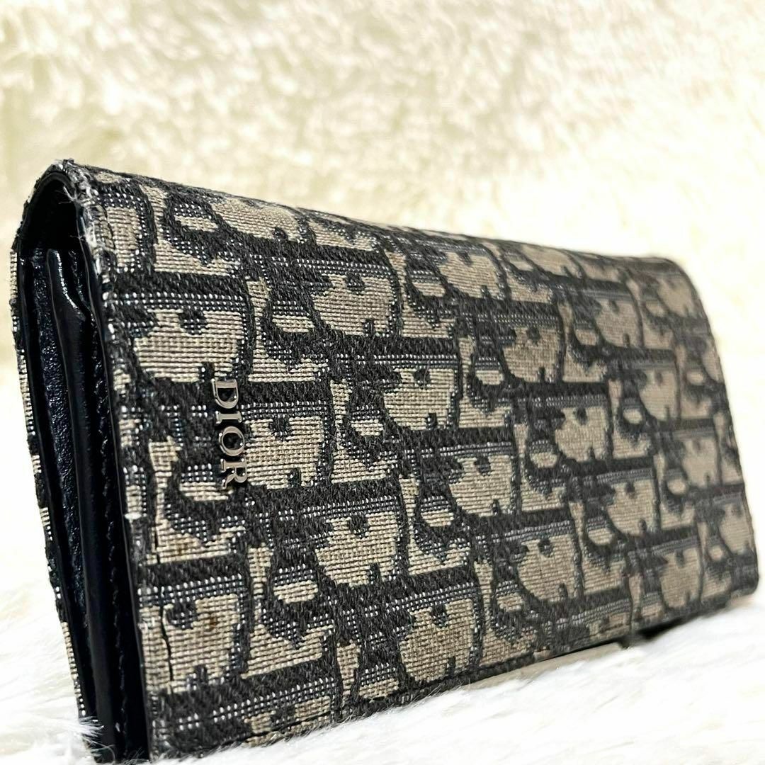 Dior 長財布 オブリーク バーティカル トロッター ネイビー Dior 長財布 オブリーク バーティカル トロッター ネイビー