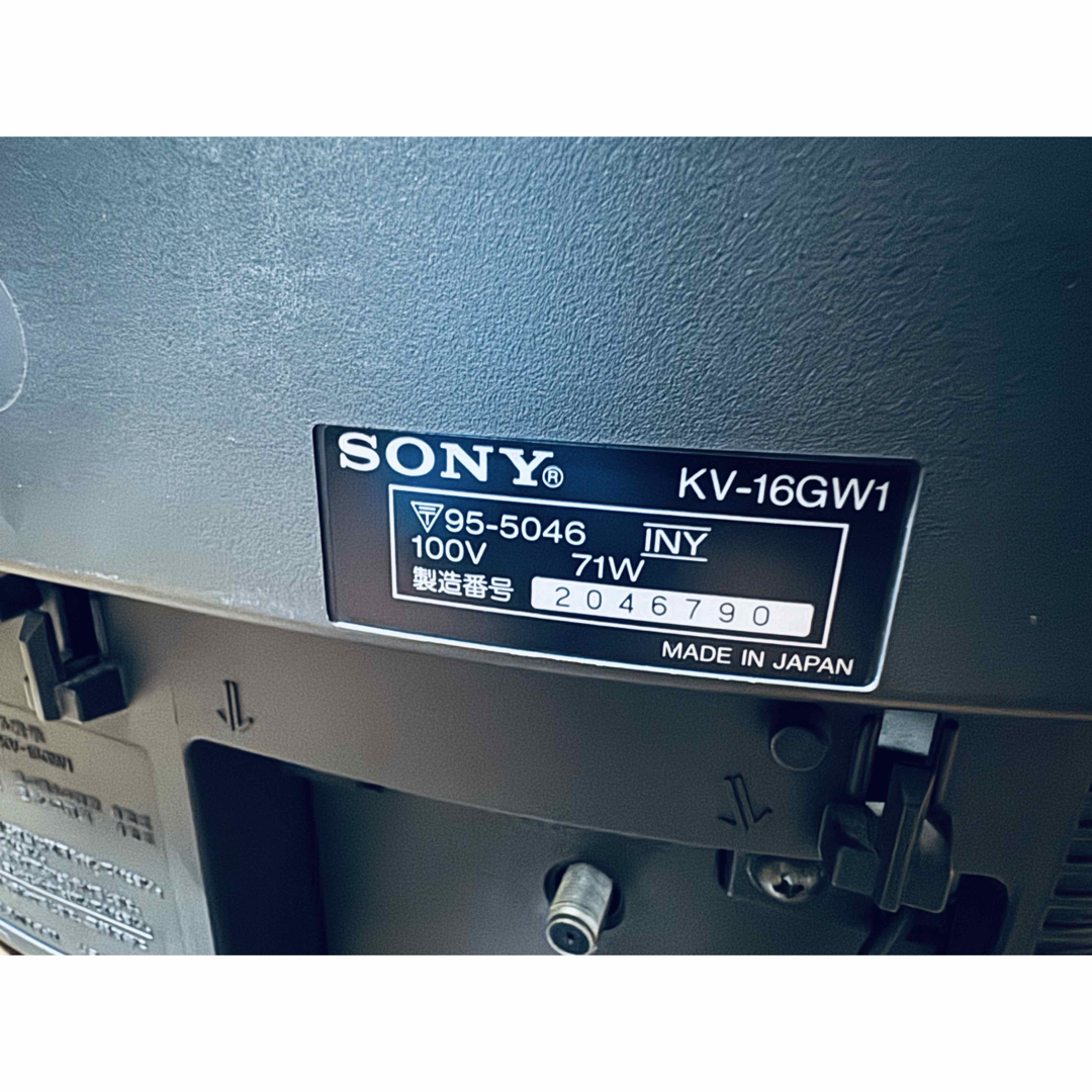 SONY - SONY ソニー トリニトロン ブラウン管テレビ KV-16GW1 94 SONY - SONY ソニー トリニトロン ブラウン管テレビ KV-16GW1 94