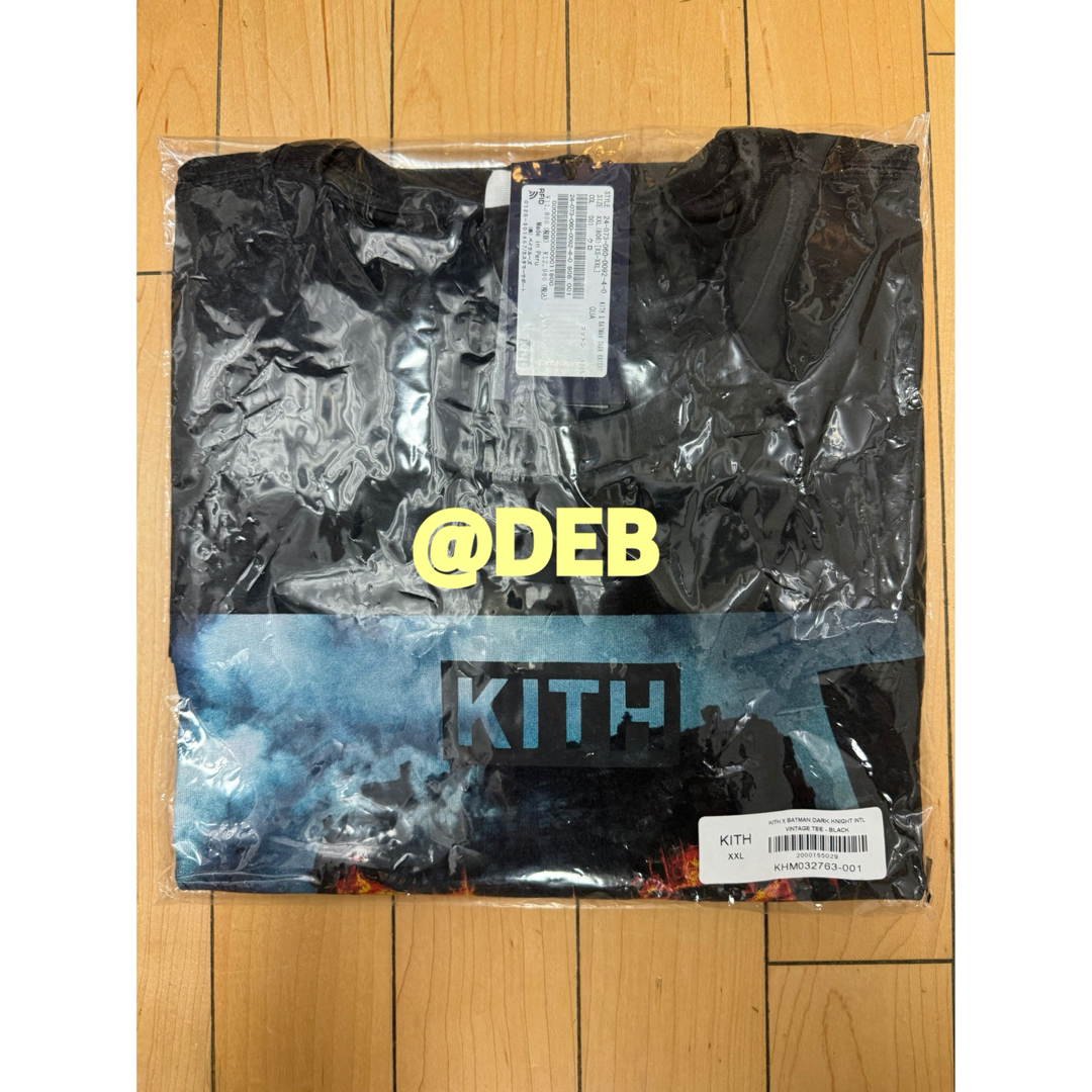 KITH - Kith Batman Dark Knight Vintage Tee XXLの通販 by でぶ KITH - Kith Batman Dark Knight Vintage Tee XXLの通販 by でぶ