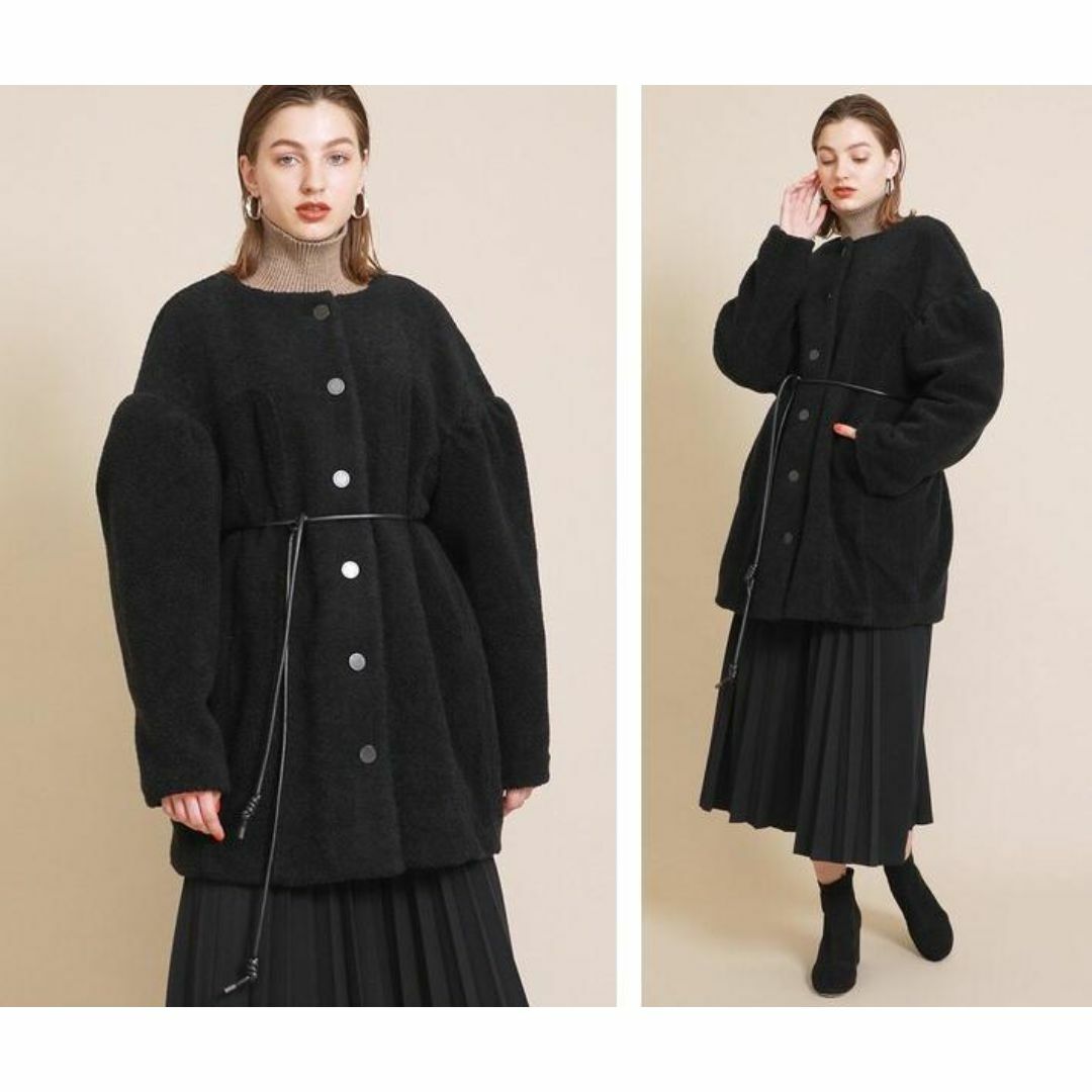 AKIRANAKA - ジャシンタドロープショルダーコート AKIRANAKAの AKIRANAKA - ジャシンタドロープショルダーコート AKIRANAKAの