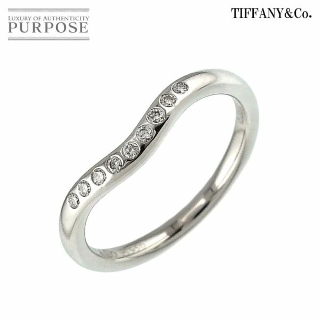 ティファニー TIFFANY&Co. カーブド バンド 7号 リング ダイヤ ティファニー TIFFANY&Co. カーブド バンド 7号 リング ダイヤ