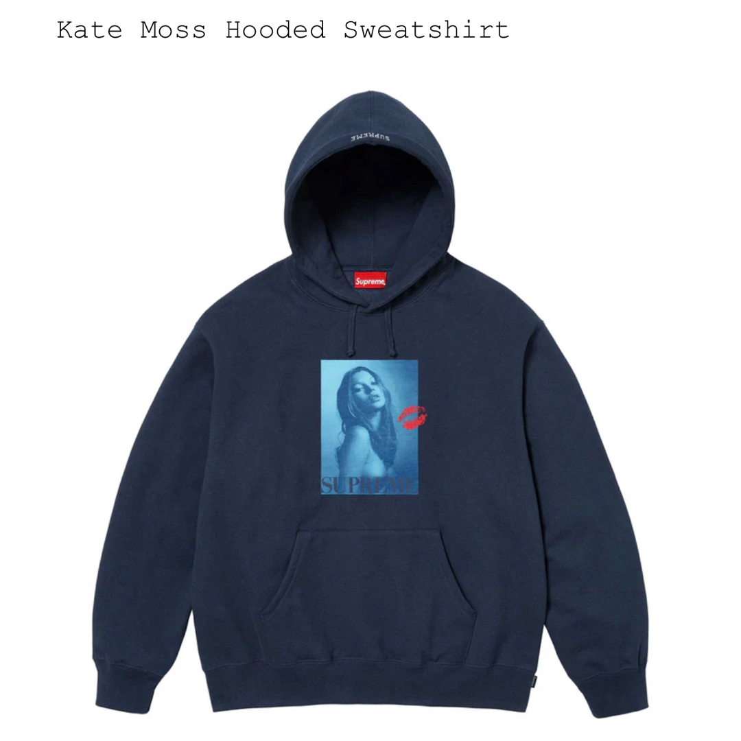 XL Supreme Kate Moss Hooded Sweatshirt XL Supreme Kate Moss Hooded Sweatshirt