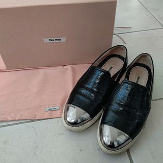 MIU MIU(スリッポン/モカシン)のフリマアイテム一覧 MIU MIU(スリッポン/モカシン)のフリマアイテム一覧