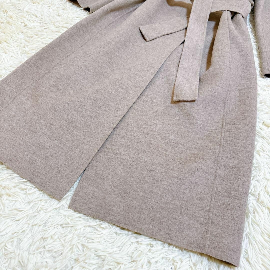 美品☆ ´s Max Mara CUCITO AMANOロングコート グレージュ 美品☆ ´s Max Mara CUCITO AMANOロングコート グレージュ
