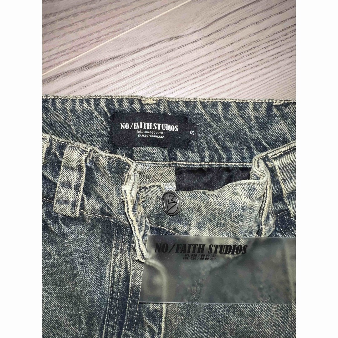 NO/FAITH STUDIOS WAVE DENIM / GRN BLU NO/FAITH STUDIOS WAVE DENIM / GRN BLU