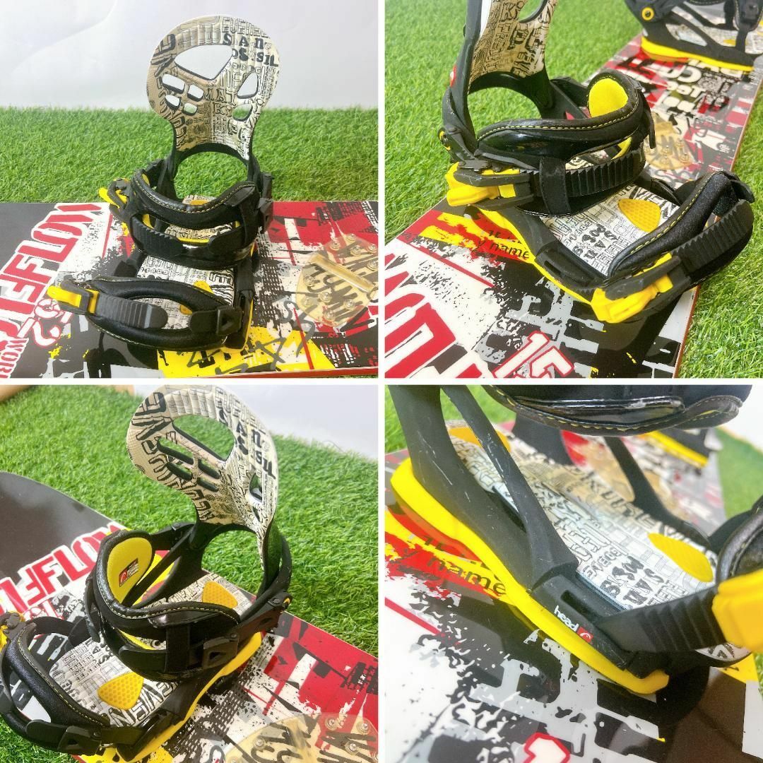 FLOW 152cm バイン head Lサイズ スノーボード 2点セット FLOW 152cm バイン head Lサイズ スノーボード 2点セット