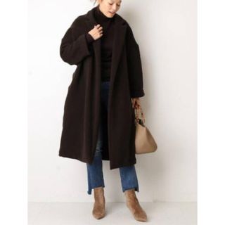 DEUXIEME CLASSE(ロングコート ・ ブラウン/茶色系)のフリマ DEUXIEME CLASSE(ロングコート ・ ブラウン/茶色系)のフリマ