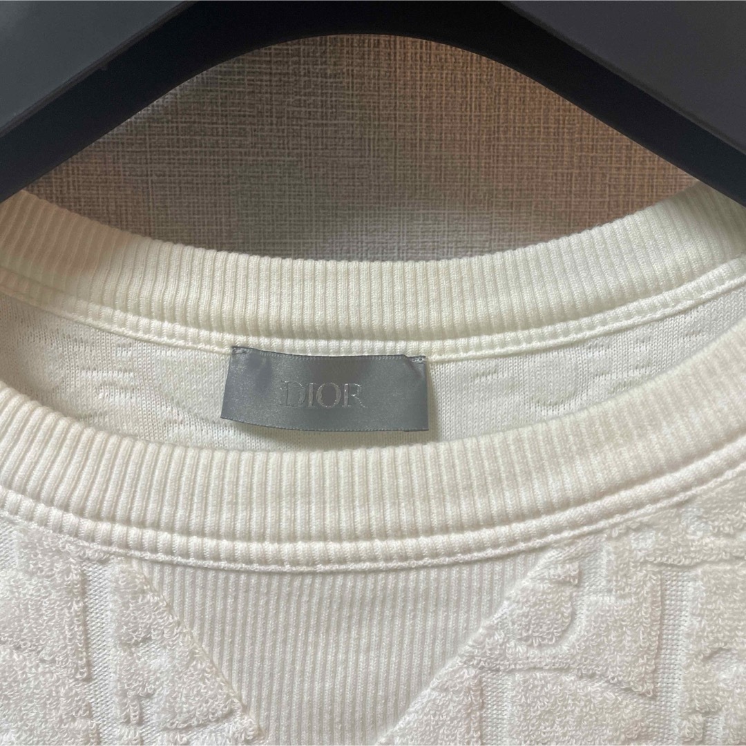 正規品】DIOR ジャガード オブリーク Tシャツ パイル生地 正規品】DIOR ジャガード オブリーク Tシャツ パイル生地