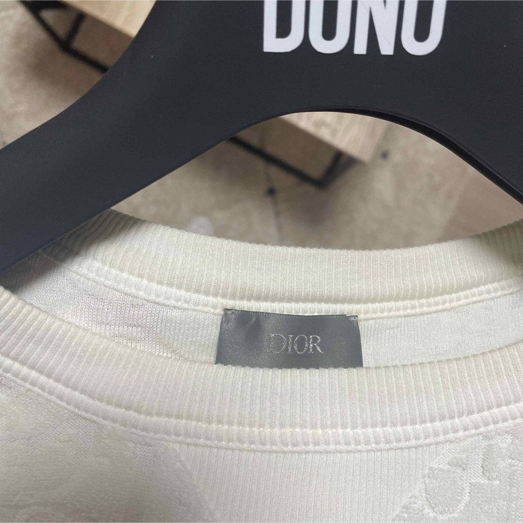 正規品】DIOR ジャガード オブリーク Tシャツ パイル生地 正規品】DIOR ジャガード オブリーク Tシャツ パイル生地