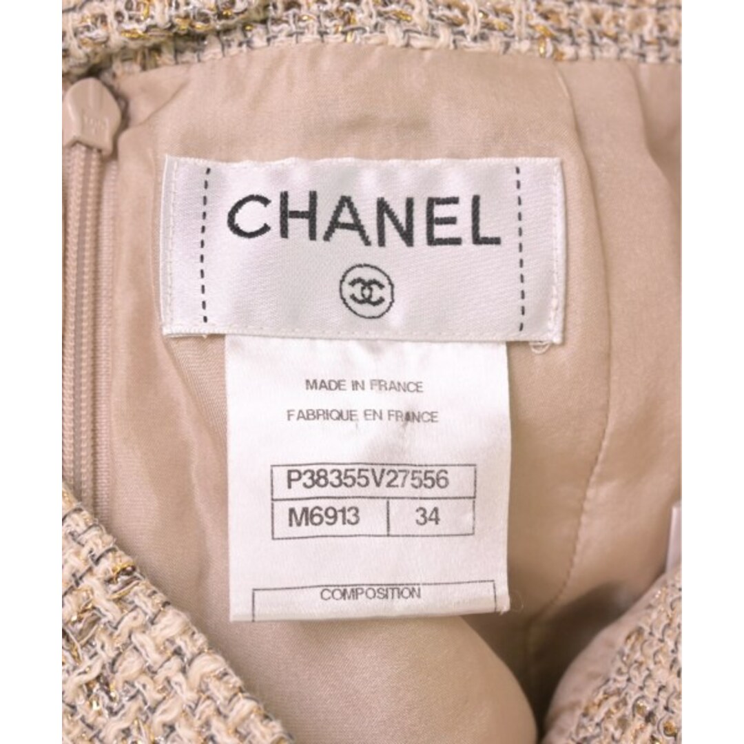 CHANEL - CHANEL ひざ丈スカート 34(XXS位) 【古着】【中古】の CHANEL - CHANEL ひざ丈スカート 34(XXS位) 【古着】【中古】の