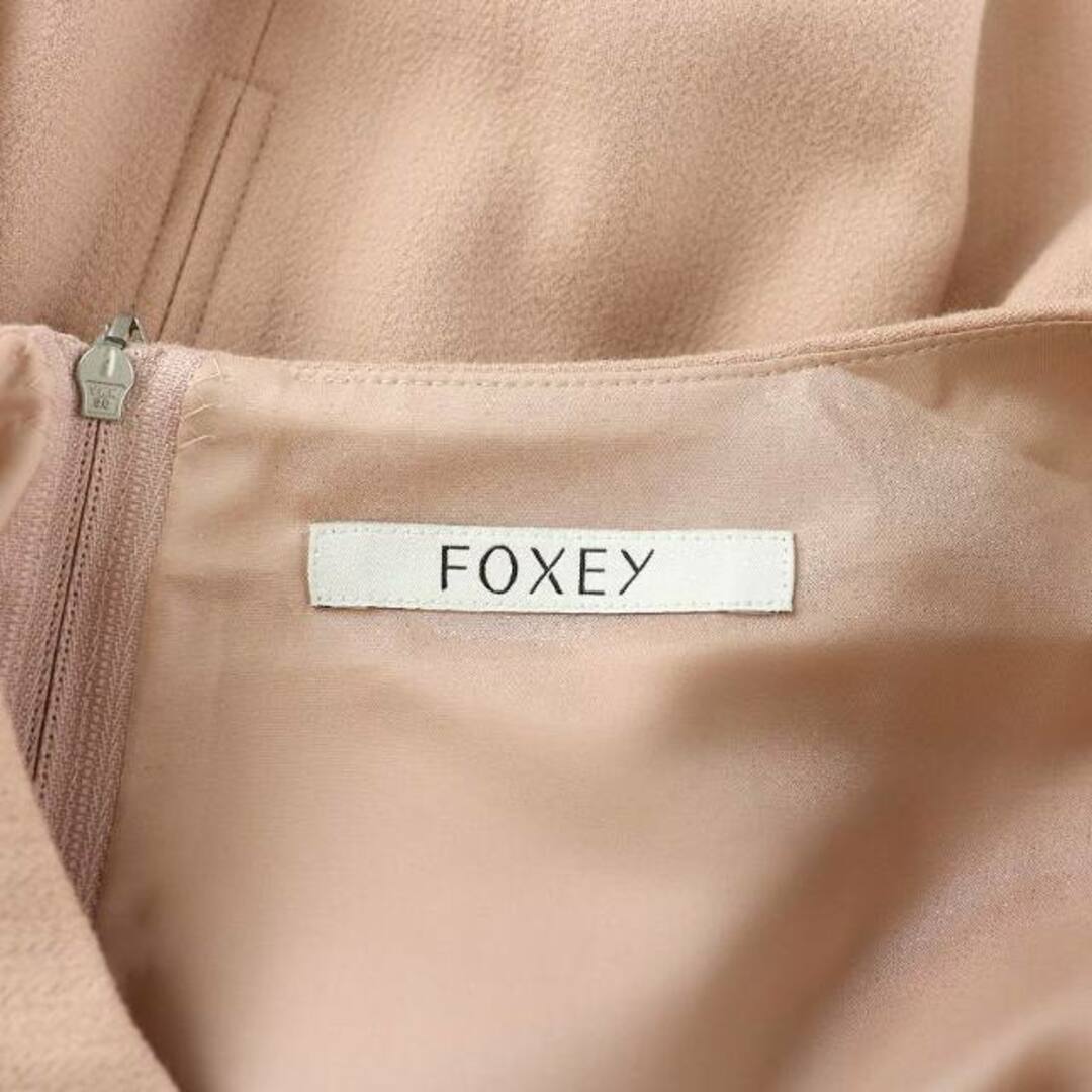 フォクシー Charlotte ワンピース ひざ丈 フレア 40 M ピンク フォクシー Charlotte ワンピース ひざ丈 フレア 40 M ピンク