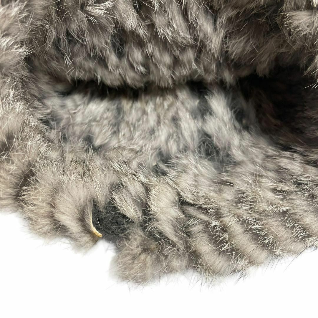 MONCLER - 極美品 MONCLER モンクレール ニット帽 ラビット MONCLER - 極美品 MONCLER モンクレール ニット帽 ラビット