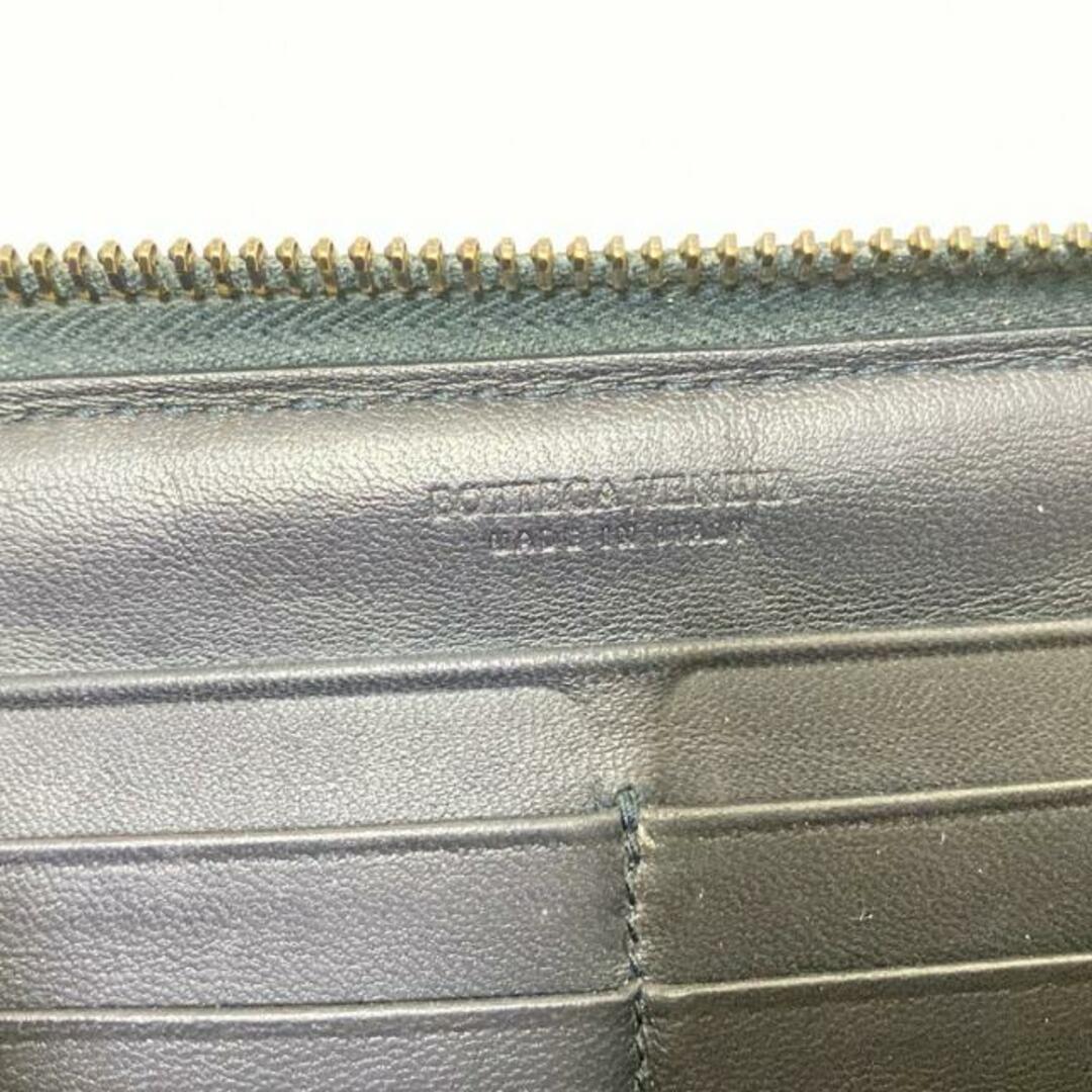 BOTTEGA VENETA(ボッテガヴェネタ) 長財布 アイヤーズ 黒×カーキ BOTTEGA VENETA(ボッテガヴェネタ) 長財布 アイヤーズ 黒×カーキ