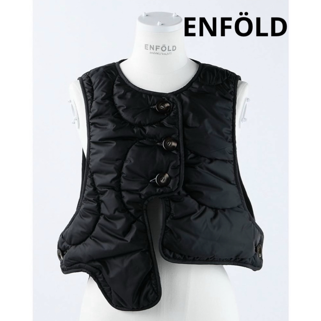 ENFOLD - 2023AW 美品 今季 ENFOLD SKIN VEST キルティング ENFOLD - 2023AW 美品 今季 ENFOLD SKIN VEST キルティング