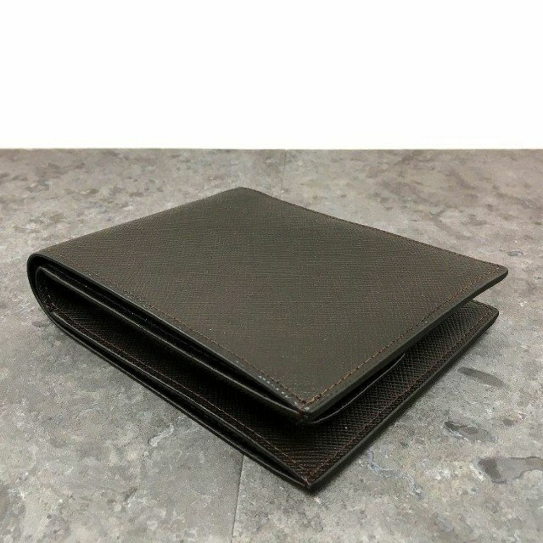 Dunhill - 送料込み! 未使用品 dunhill 二つ折り財布 ダーク Dunhill - 送料込み! 未使用品 dunhill 二つ折り財布 ダーク