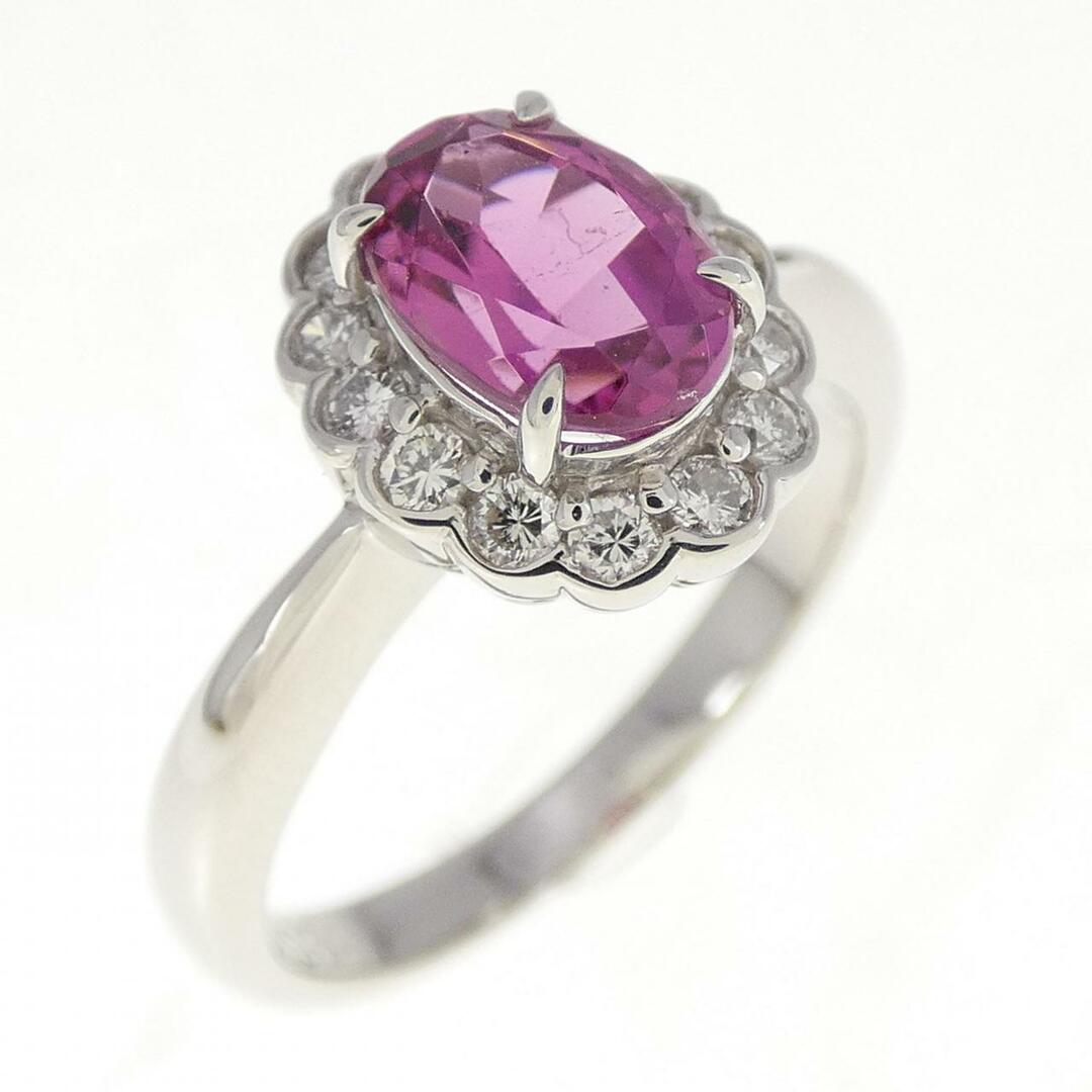 PT ルベライトトルマリン リング 0.93CT PT ルベライトトルマリン リング 0.93CT