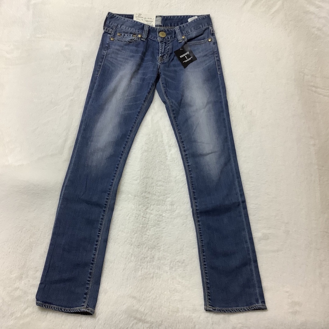 moussy - 【新品・タグ付】 MOUSSY デニム 27インチ Straight moussy - 【新品・タグ付】 MOUSSY デニム 27インチ Straight