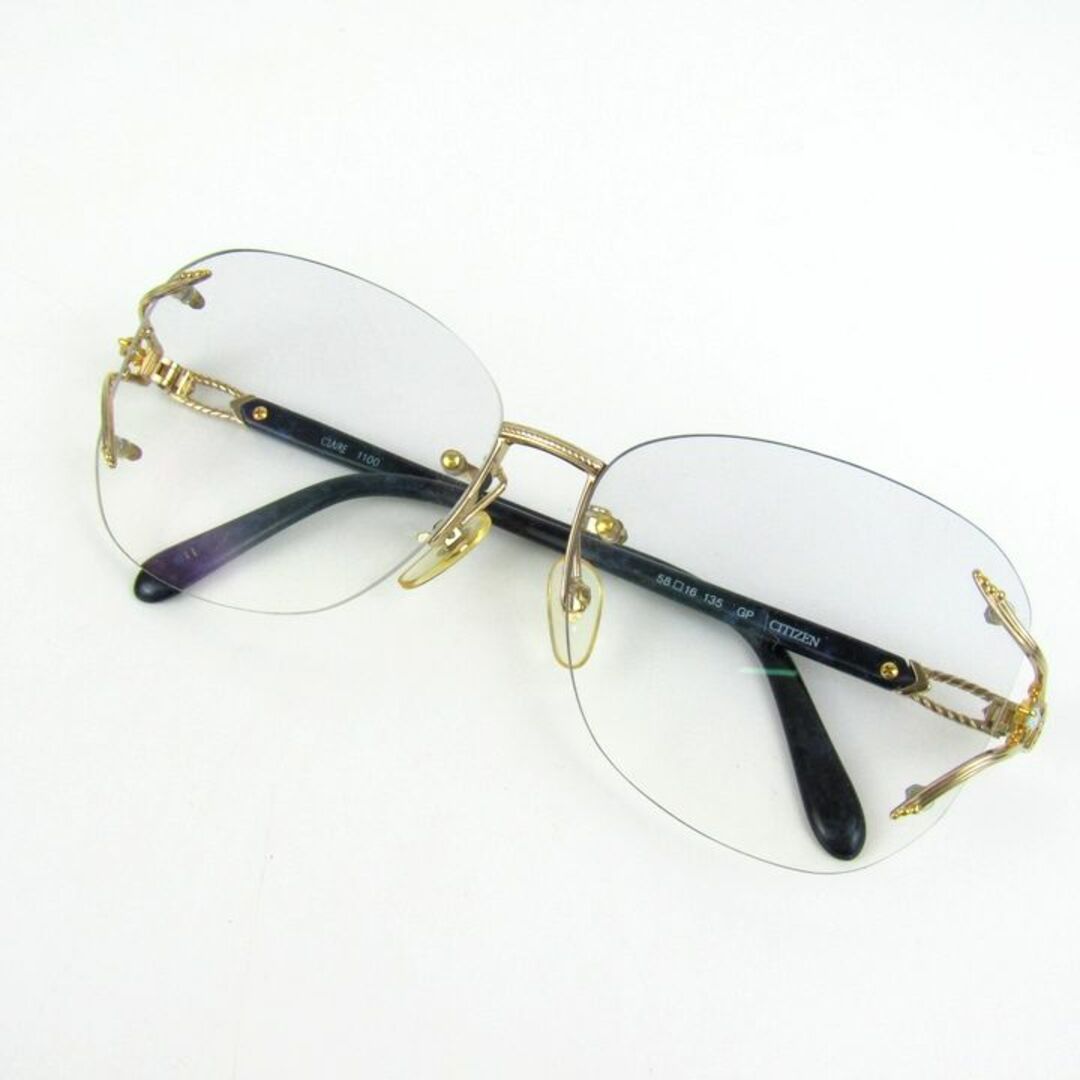 CITIZEN - シチズン メガネ CLAIRE 1100 リムレス 眼鏡 ブランド CITIZEN - シチズン メガネ CLAIRE 1100 リムレス 眼鏡 ブランド