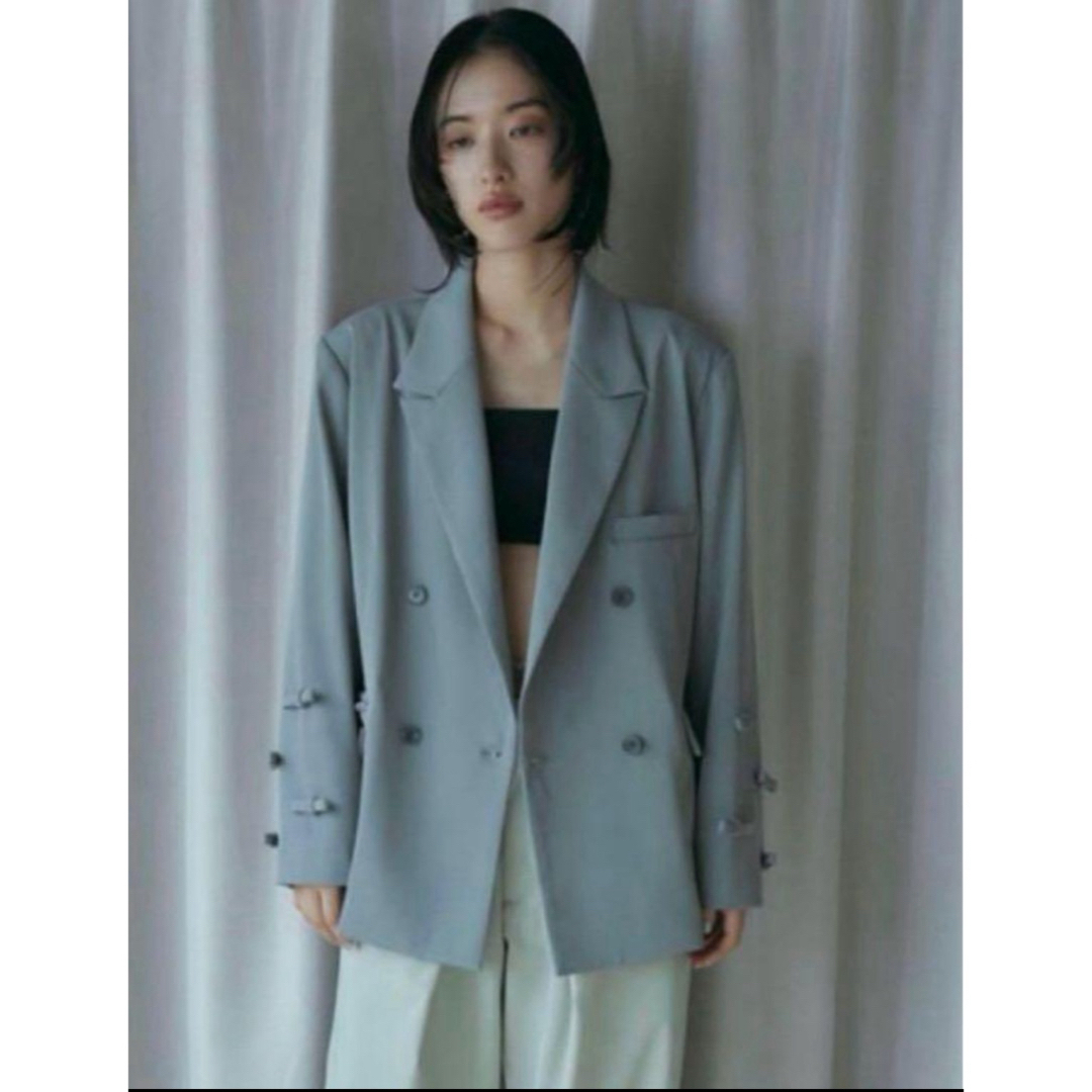 新品 meer. メーア RIBBON OVERSIZED JACKET テーラードジャケット 新品 meer. メーア RIBBON OVERSIZED JACKET テーラードジャケット