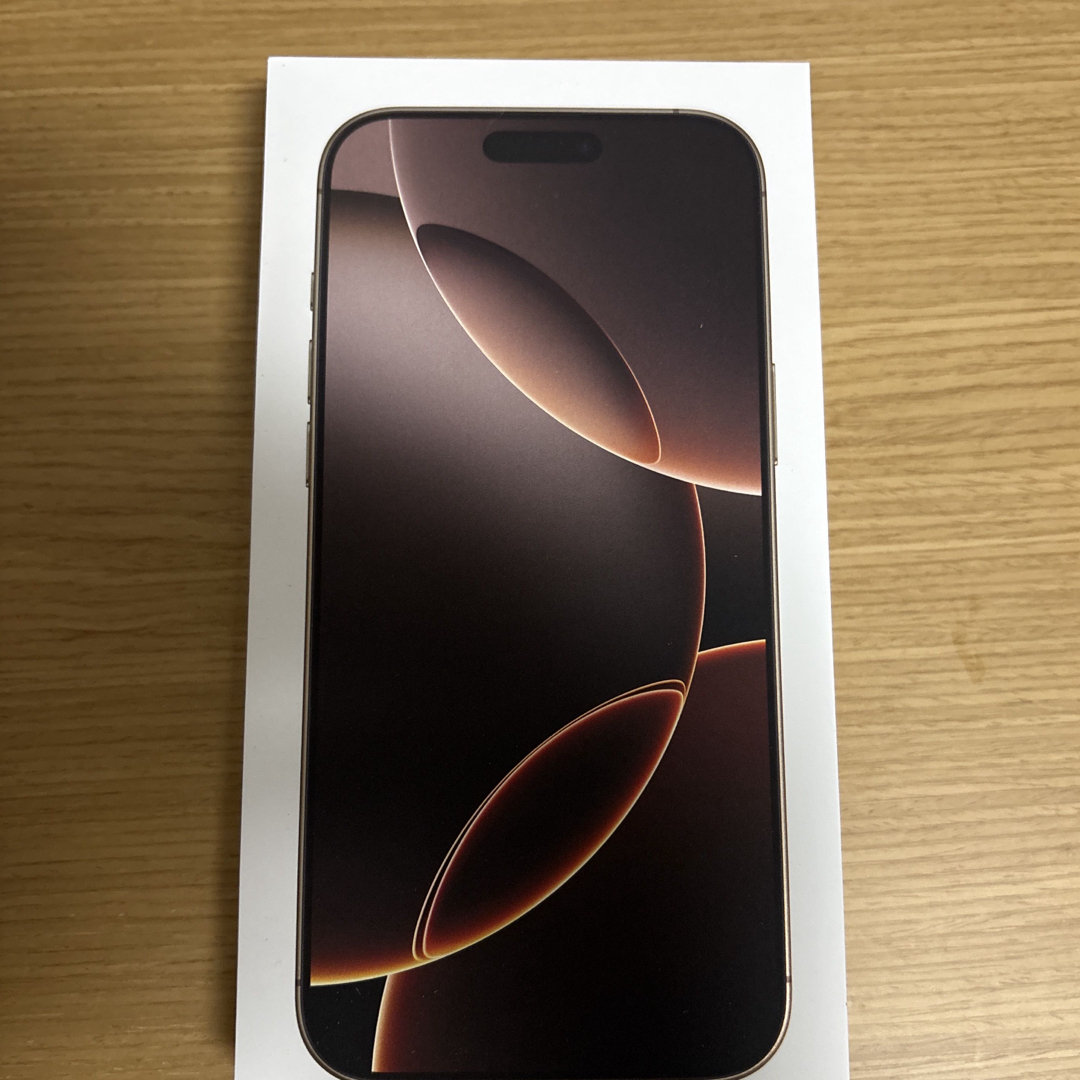 iPhone 16 Pro max 256GB デザートチタニウム iPhone 16 Pro max 256GB デザートチタニウム