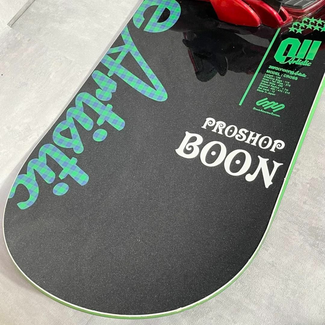 スノーボードセット 011 Artistic レディース 2点セット 146cm スノーボードセット 011 Artistic レディース 2点セット 146cm