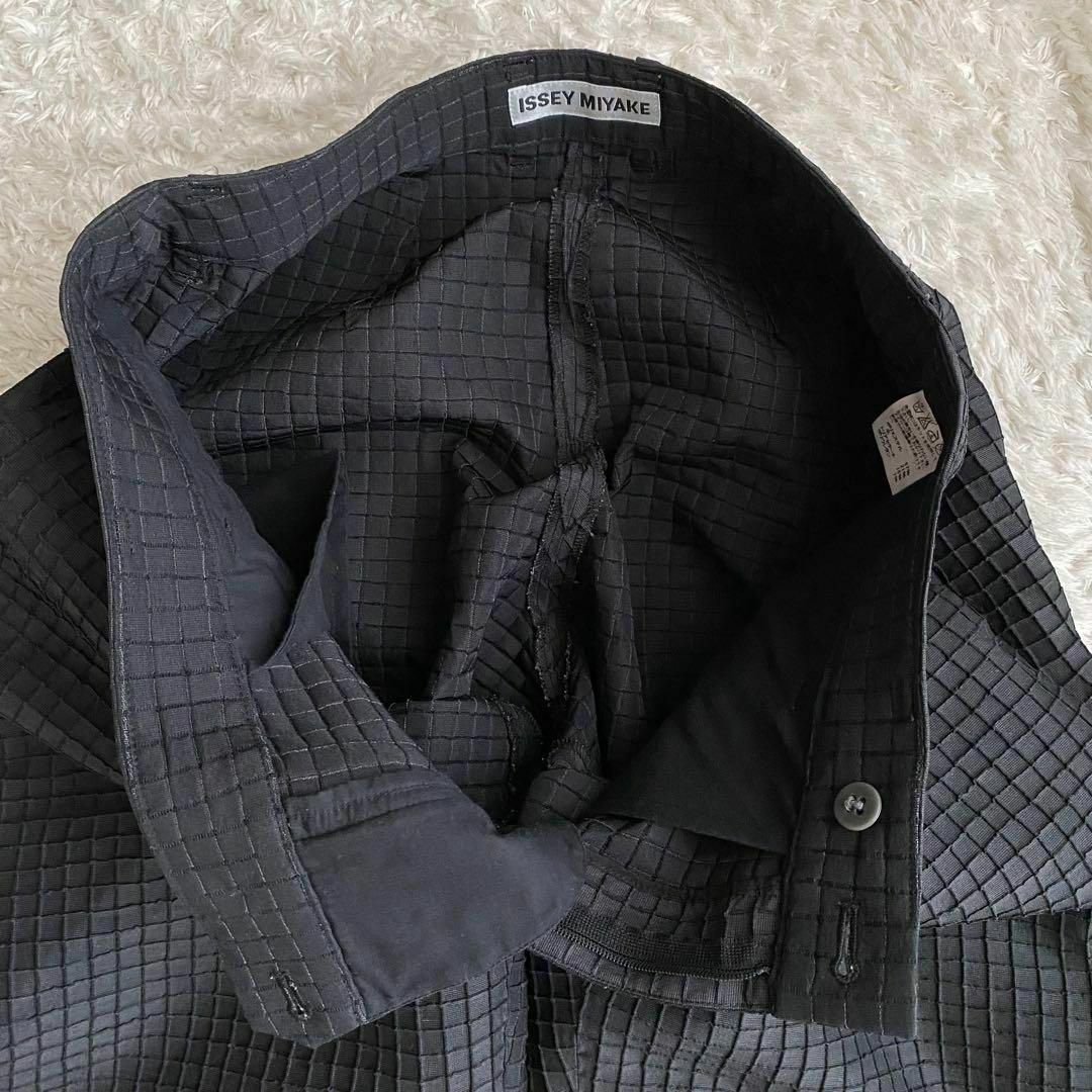 ISSEY MIYAKE - ☆極美品 イッセイミヤケ スラックス ジャガード ISSEY MIYAKE - ☆極美品 イッセイミヤケ スラックス ジャガード
