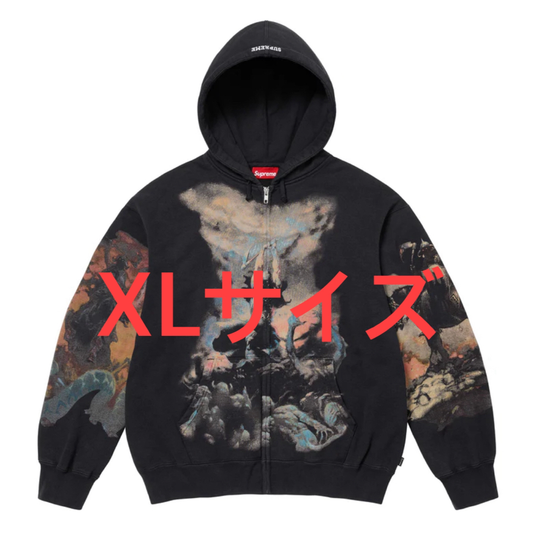 Supreme Frank Frazetta Zip Up Hooded Supreme Frank Frazetta Zip Up Hooded