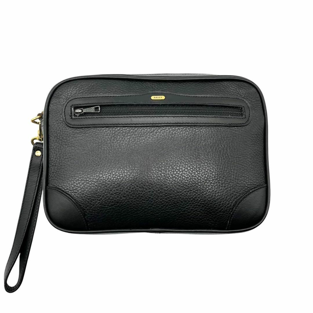 BARRIE - 未使用級 1132 BALLY クラッチバッグ レザー シボ革 BARRIE - 未使用級 1132 BALLY クラッチバッグ レザー シボ革