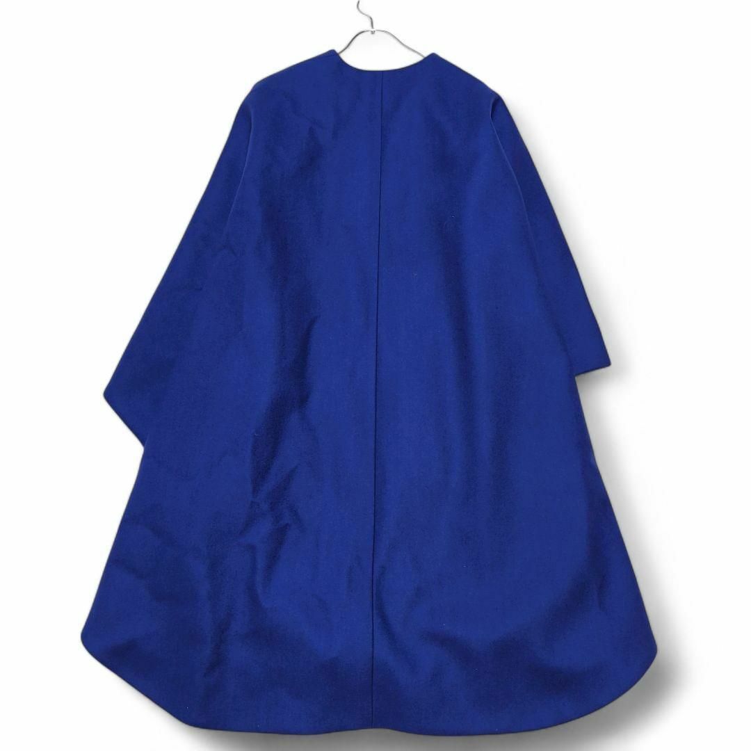 HYKE - 新品同様☆HYKE人気完売☆美しいロイヤルブルーのウール HYKE - 新品同様☆HYKE人気完売☆美しいロイヤルブルーのウール