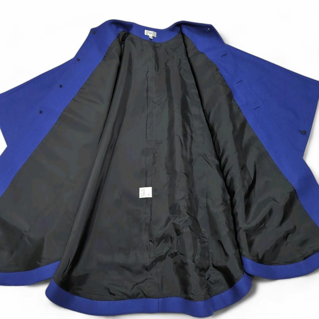 HYKE - 新品同様☆HYKE人気完売☆美しいロイヤルブルーのウール HYKE - 新品同様☆HYKE人気完売☆美しいロイヤルブルーのウール