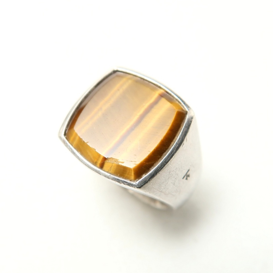 TOM WOOD トムウッド Cushion Tiger Eye リング・指輪 サイズ58 TOM WOOD トムウッド Cushion Tiger Eye リング・指輪 サイズ58