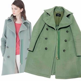 Max Mara(ロングコート ・ グリーン・カーキ/緑色系)のフリマ Max Mara(ロングコート ・ グリーン・カーキ/緑色系)のフリマ