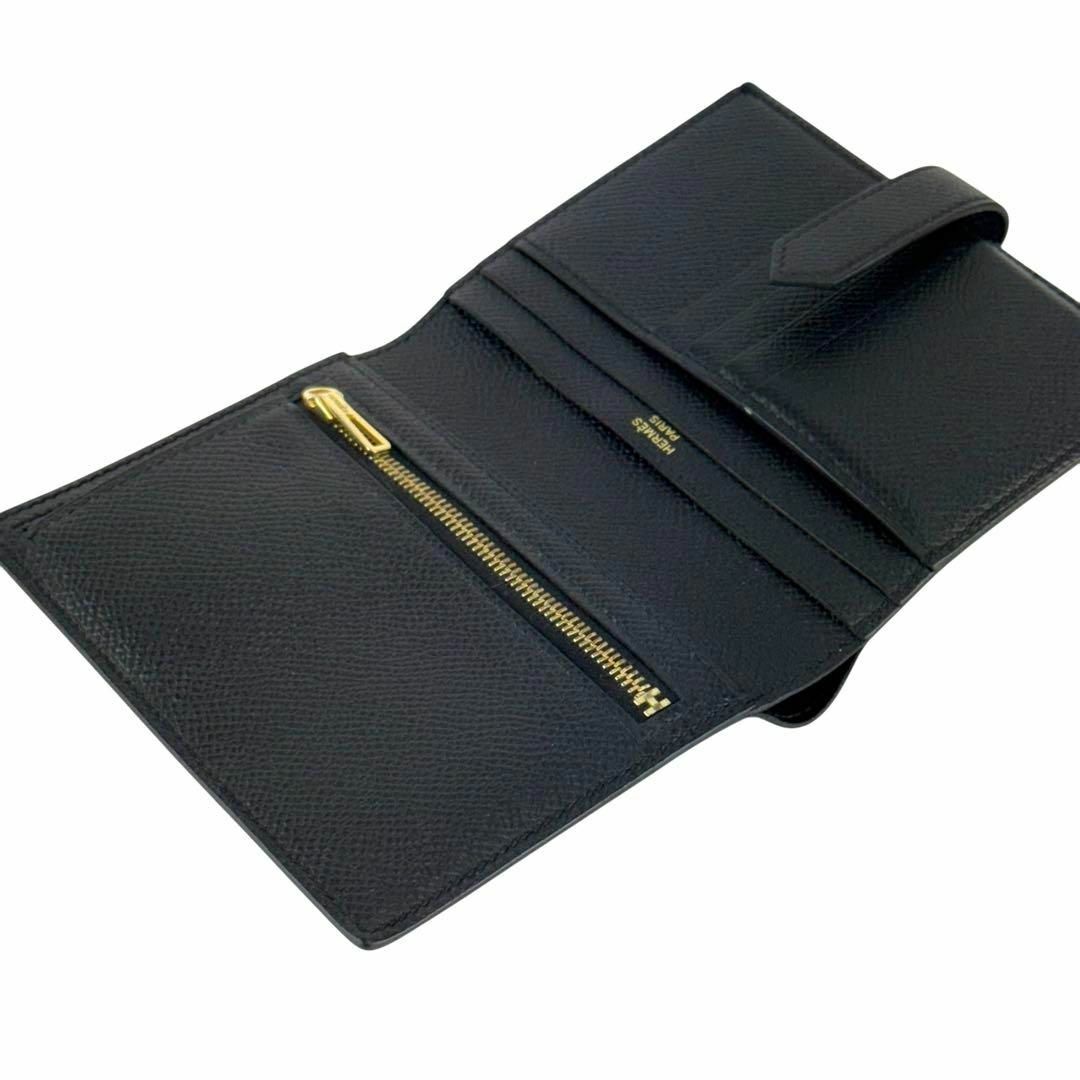 HERMES - 【新品同様】エルメス ベアン 折財布 カード 小銭 HERMES - 【新品同様】エルメス ベアン 折財布 カード 小銭