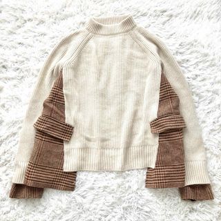 sacai(ニット/セーター ・ ホワイト/白色系)のフリマアイテム一覧 sacai(ニット/セーター ・ ホワイト/白色系)のフリマアイテム一覧