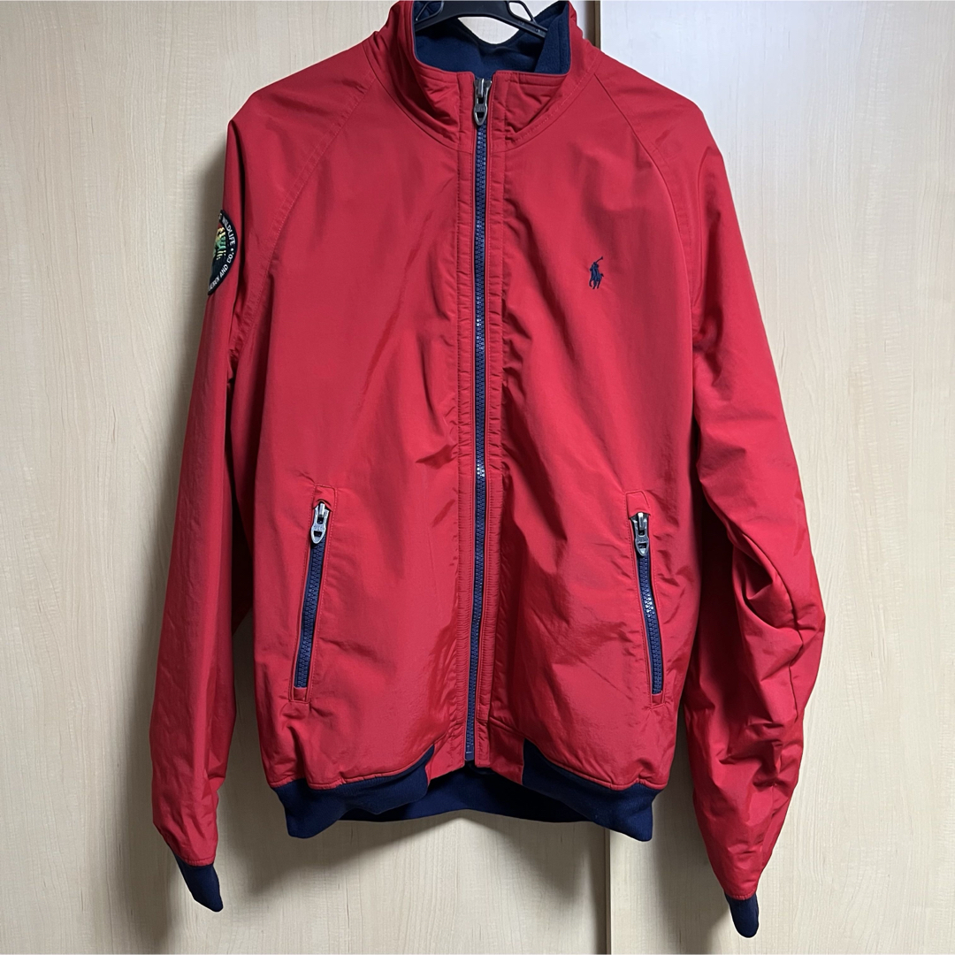 XL Polo Ralph Lauren 赤 ナイロンジャケット 美品 XL Polo Ralph Lauren 赤 ナイロンジャケット 美品