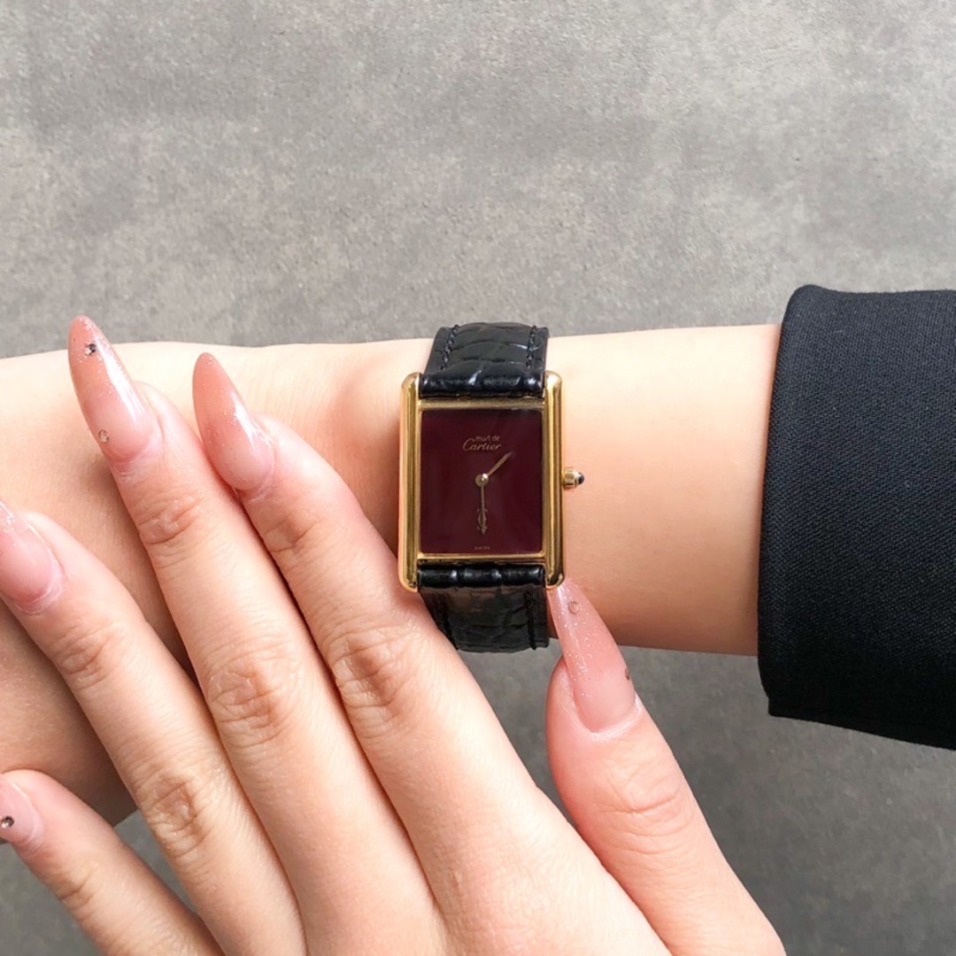 Cartier - 【仕上済/ベルト2種】カルティエ マストタンク LM Cartier - 【仕上済/ベルト2種】カルティエ マストタンク LM
