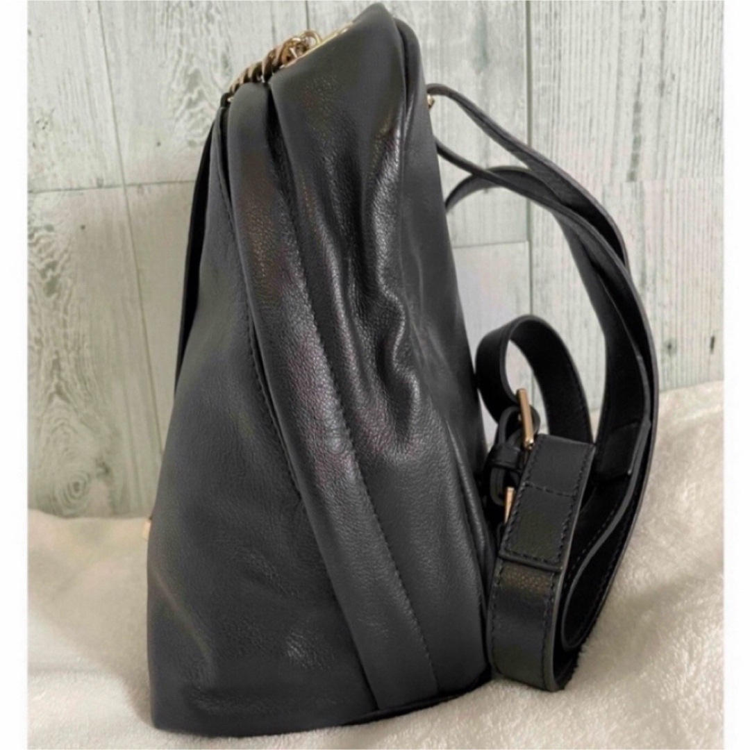 新品同様】FURLAフルラ ミニリュック レザー 牛革 バッグパック 新品同様】FURLAフルラ ミニリュック レザー 牛革 バッグパック