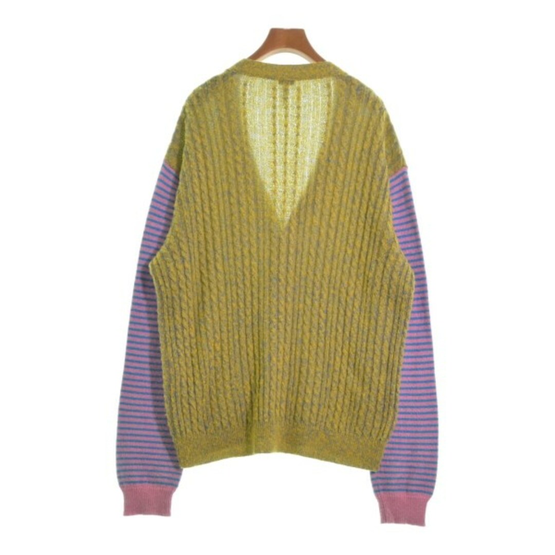 LOEWE ロエベ ニット・セーター L 黄x青(ミックス) 【古着】 LOEWE ロエベ ニット・セーター L 黄x青(ミックス) 【古着】