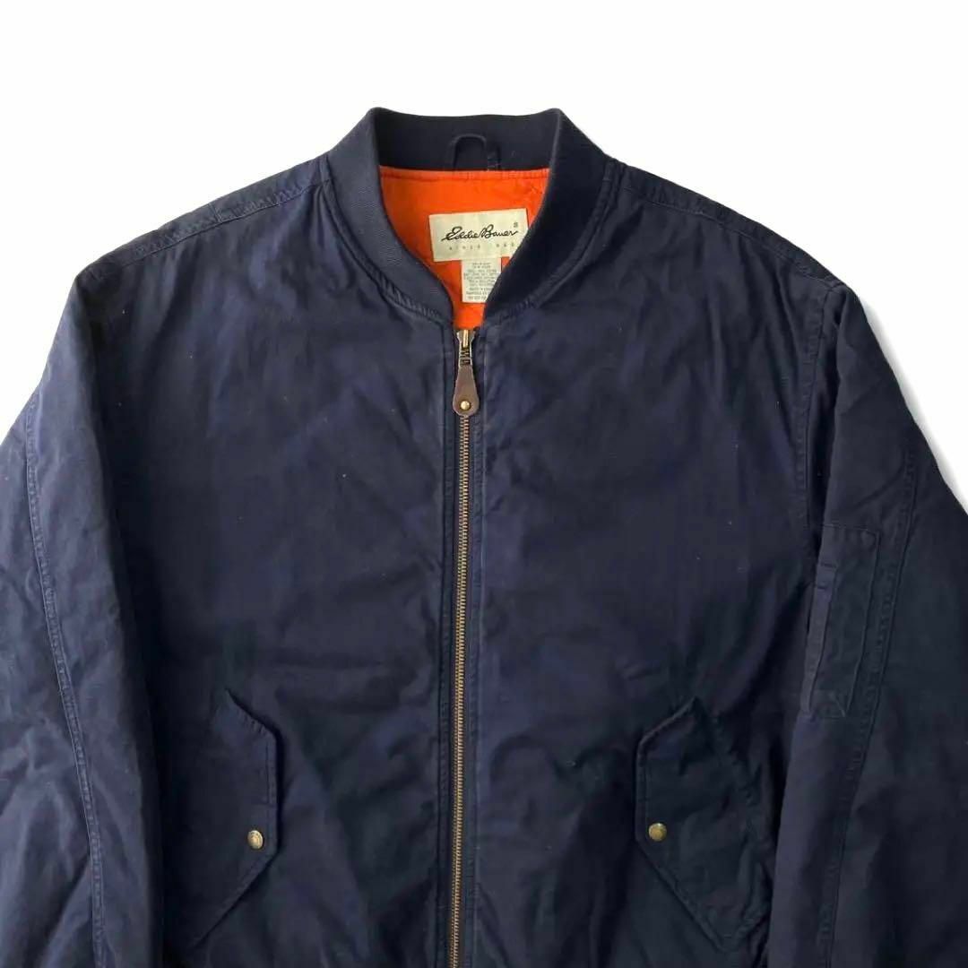 Eddie Bauer - 希少 90s Eddie Bauer MA-1 中綿 ジャケット Eddie Bauer - 希少 90s Eddie Bauer MA-1 中綿 ジャケット