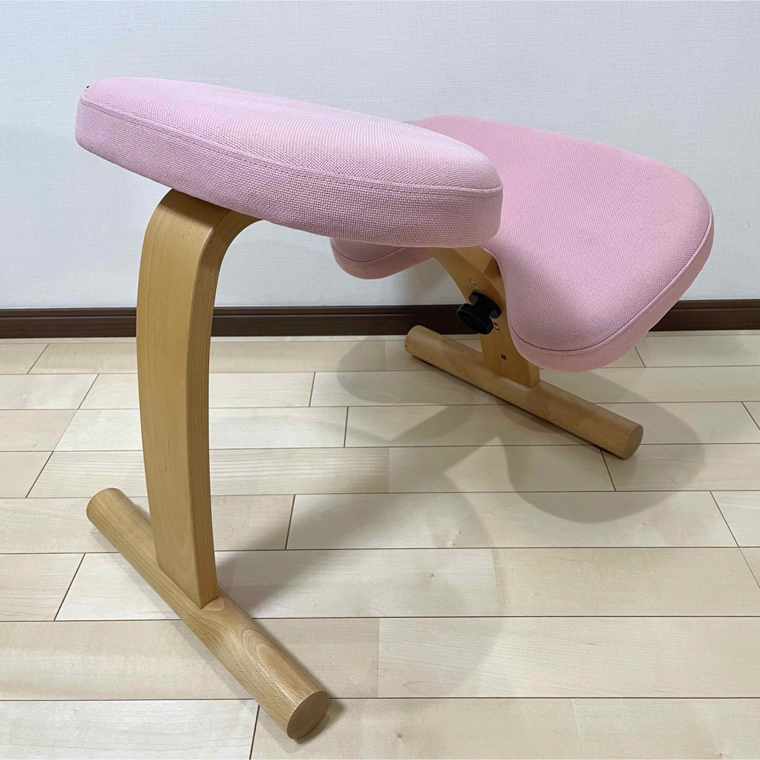 バランスラボ バランスチェア バランスイージー ピンク 中古品 バランスラボ バランスチェア バランスイージー ピンク 中古品