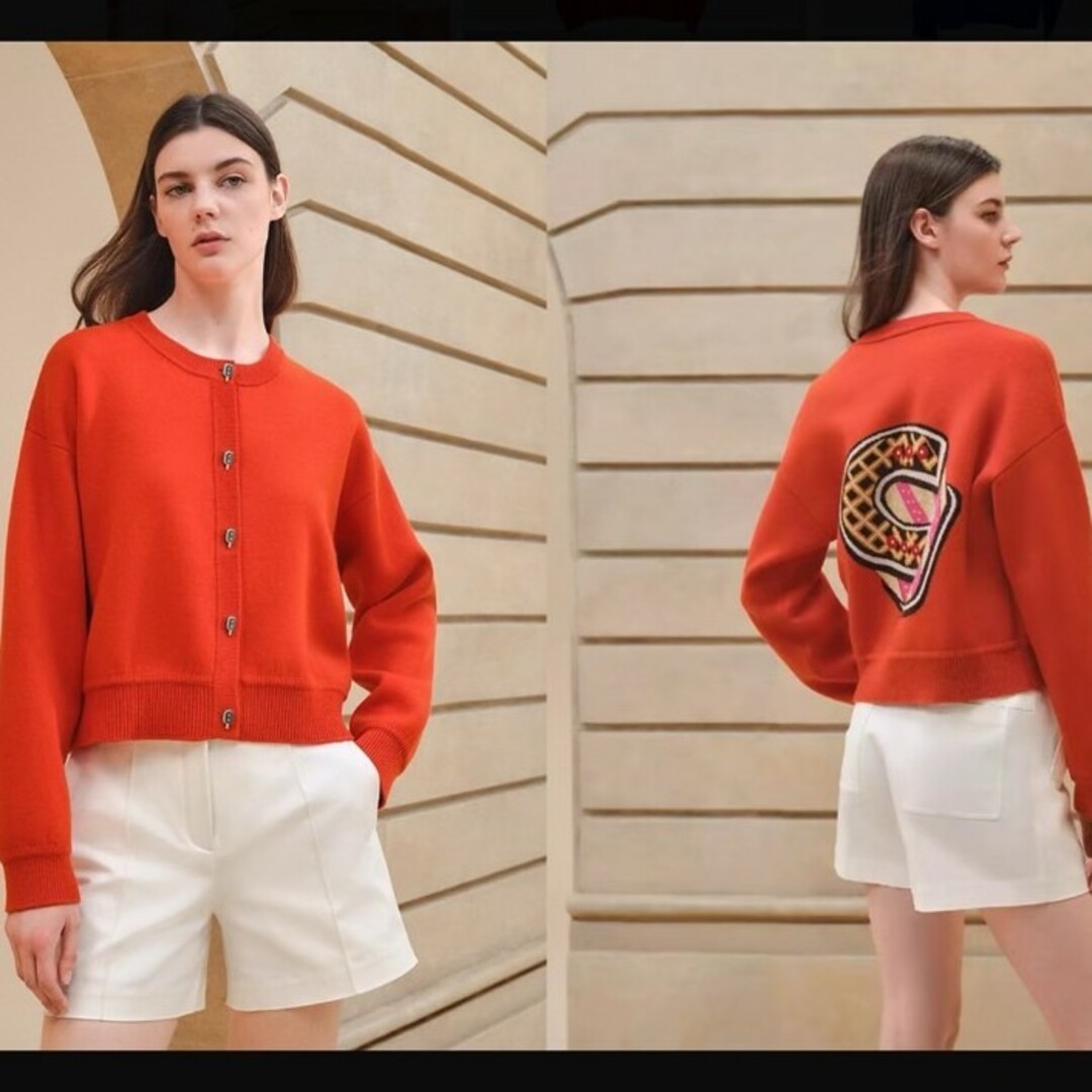 新品maison de Dolce.ドルチェ◇スウィートNTニット◇キャメル色 新品maison de Dolce.ドルチェ◇スウィートNTニット◇キャメル色