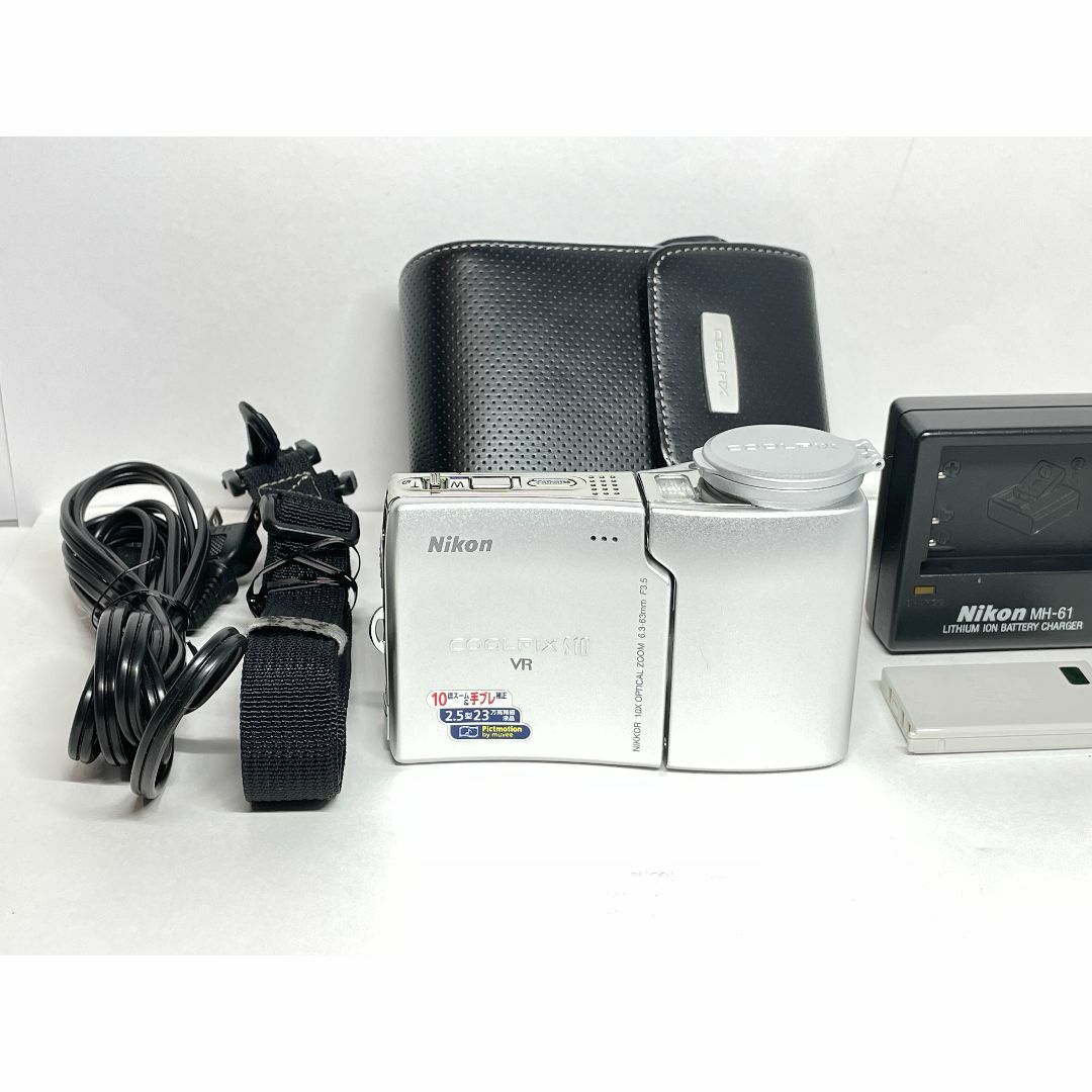 ケース付き ニコン COOLPIX S10 VR ケース付き ニコン COOLPIX S10 VR