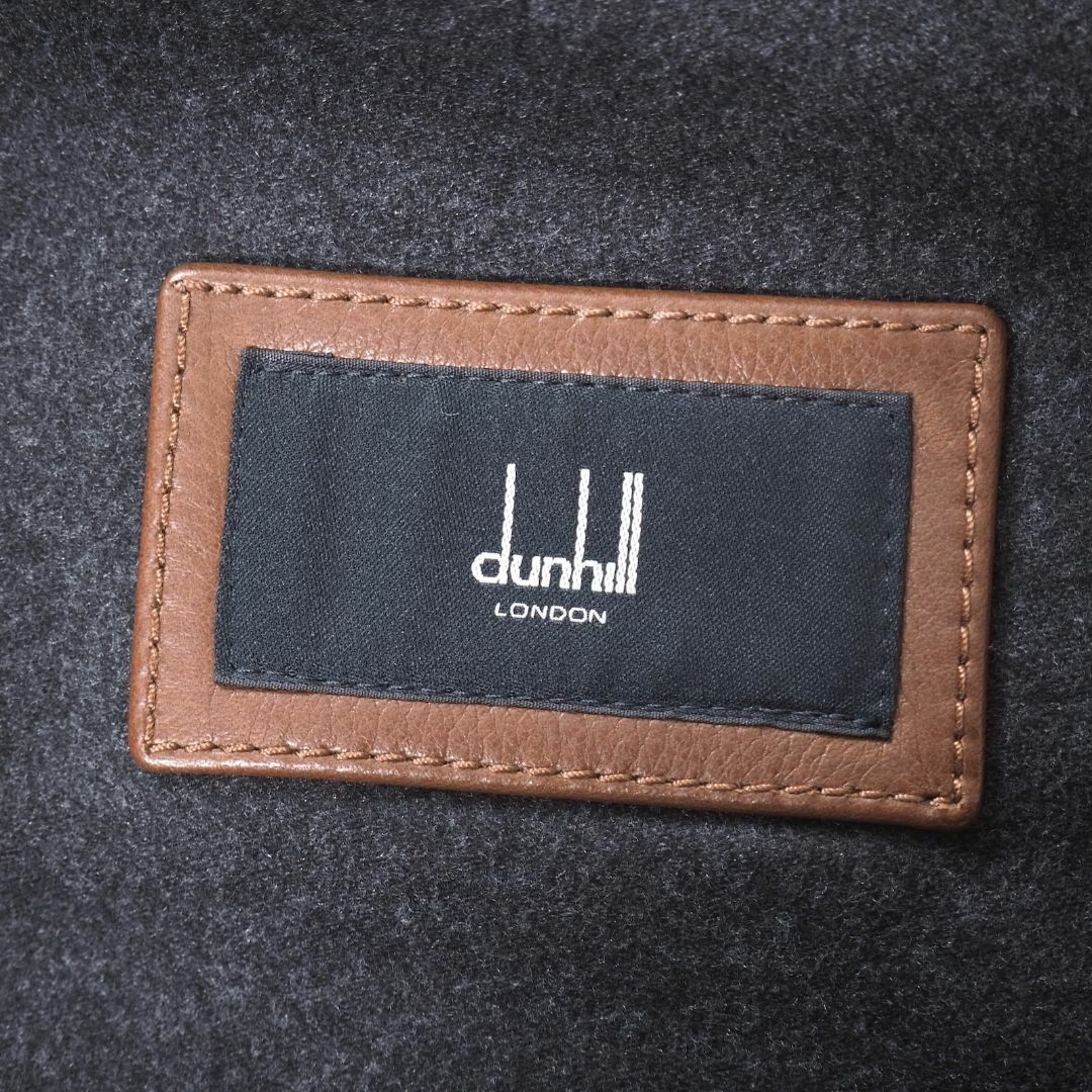 Dunhill - ダンヒル 襟ファー 裏地 ボア カーフレザー Dunhill - ダンヒル 襟ファー 裏地 ボア カーフレザー