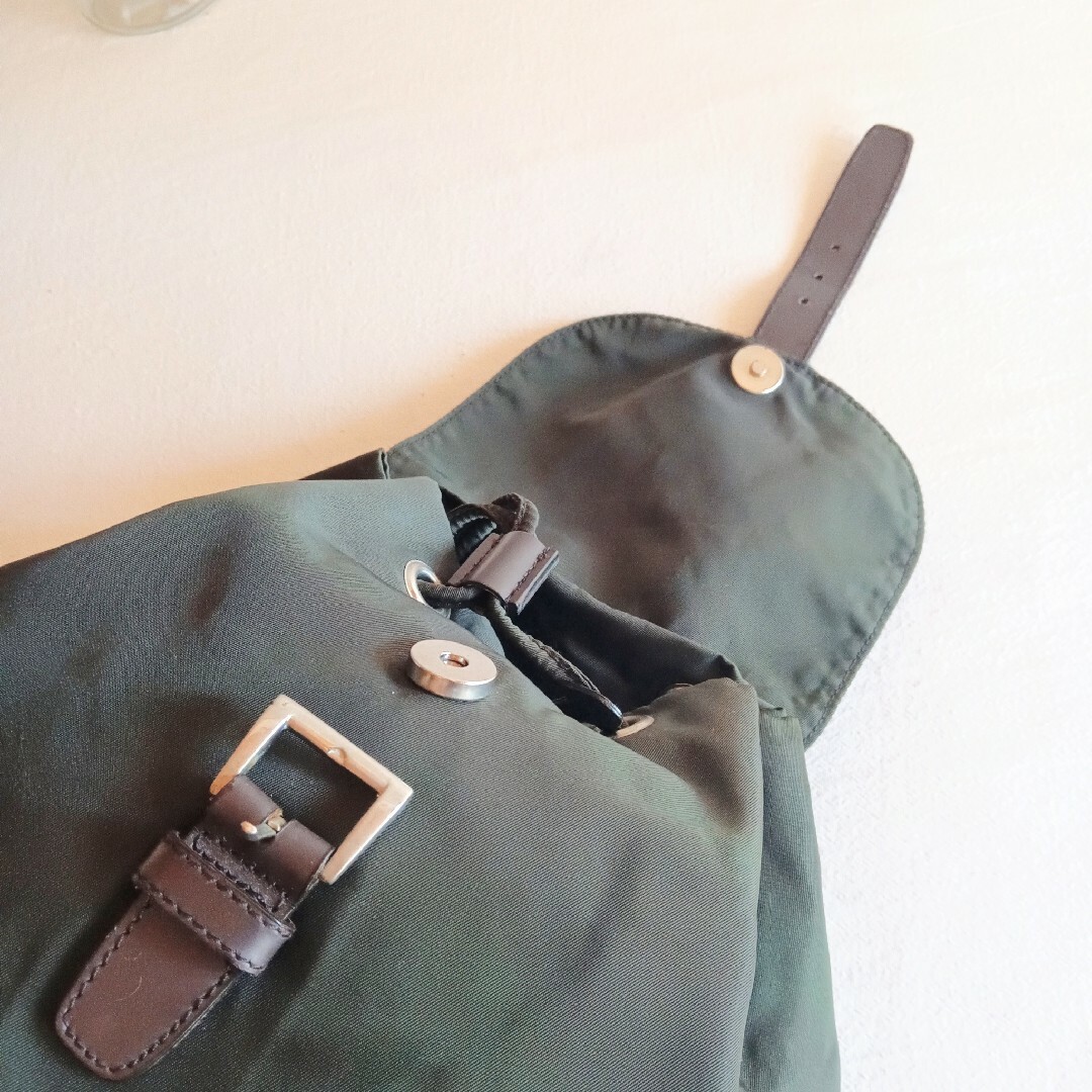 PRADA - 良品 プラダ ナイロン 巾着 リュック バッグ 鞄 PRADA - 良品 プラダ ナイロン 巾着 リュック バッグ 鞄