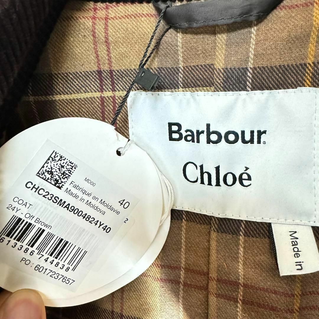 Barbour - 【定価32.2万】Barbour Chloe コラボ オイル Barbour - 【定価32.2万】Barbour Chloe コラボ オイル