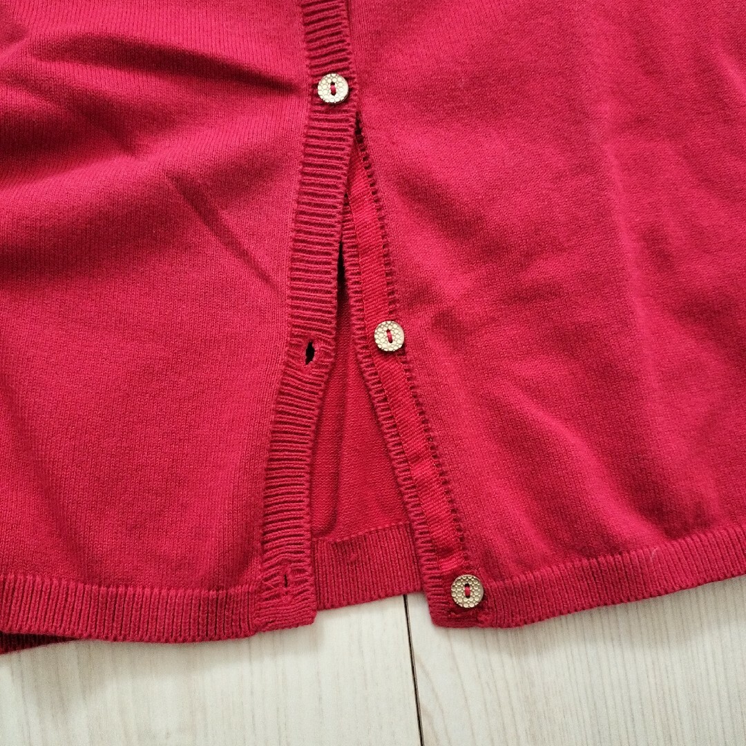 ZARA KIDS - □ZARA□ザラ□ニットカーディガン赤□サイズ11/12 ZARA KIDS - □ZARA□ザラ□ニットカーディガン赤□サイズ11/12
