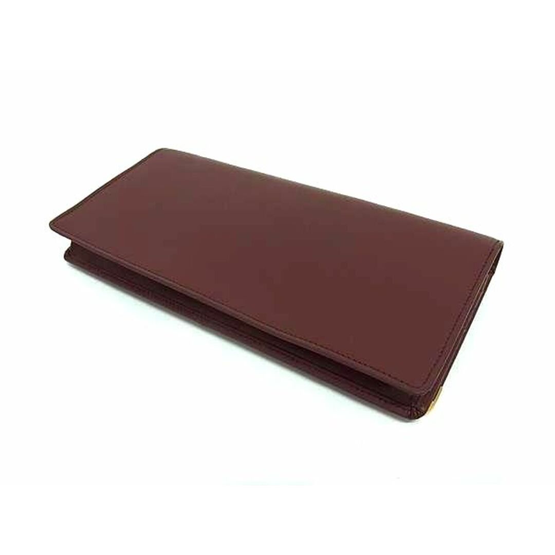 □美品□ Cartier カルティエ マストライン レザー 二つ折り 長 □美品□ Cartier カルティエ マストライン レザー 二つ折り 長