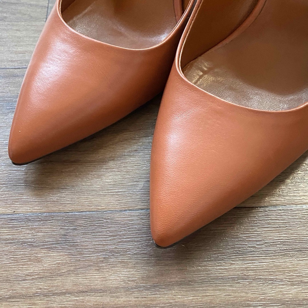 MAISON DE REEFUR 24.5㎝ ハイヒール 8㎝ オレンジ MAISON DE REEFUR 24.5㎝ ハイヒール 8㎝ オレンジ