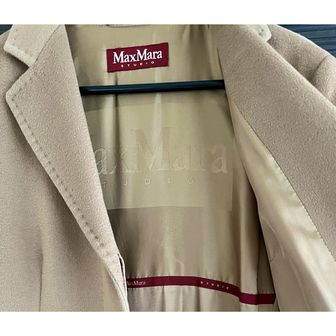 Max Mara - マックスマーラ ウール コート ロング42の通販 by Max Mara - マックスマーラ ウール コート ロング42の通販 by