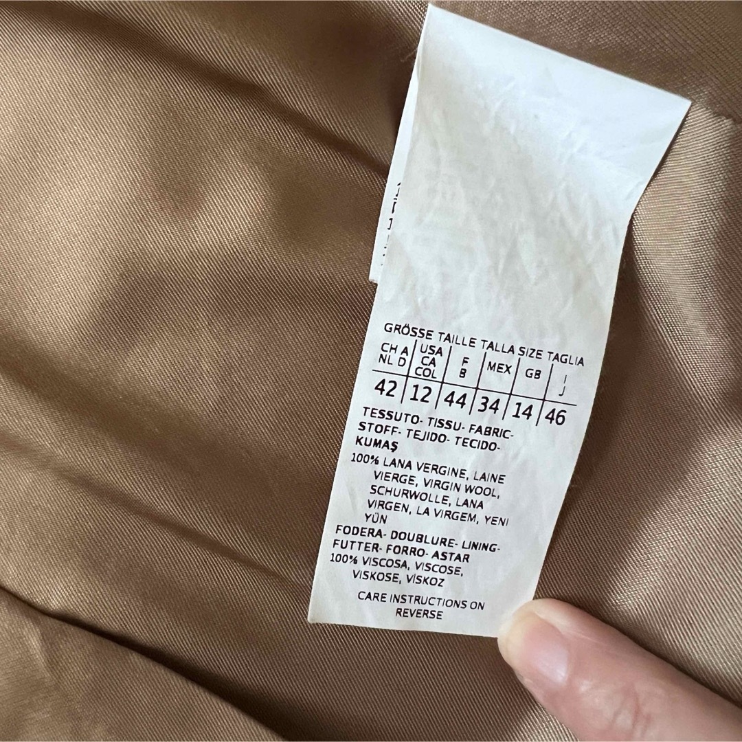Max Mara - マックスマーラ ウール コート ロング42の通販 by Max Mara - マックスマーラ ウール コート ロング42の通販 by